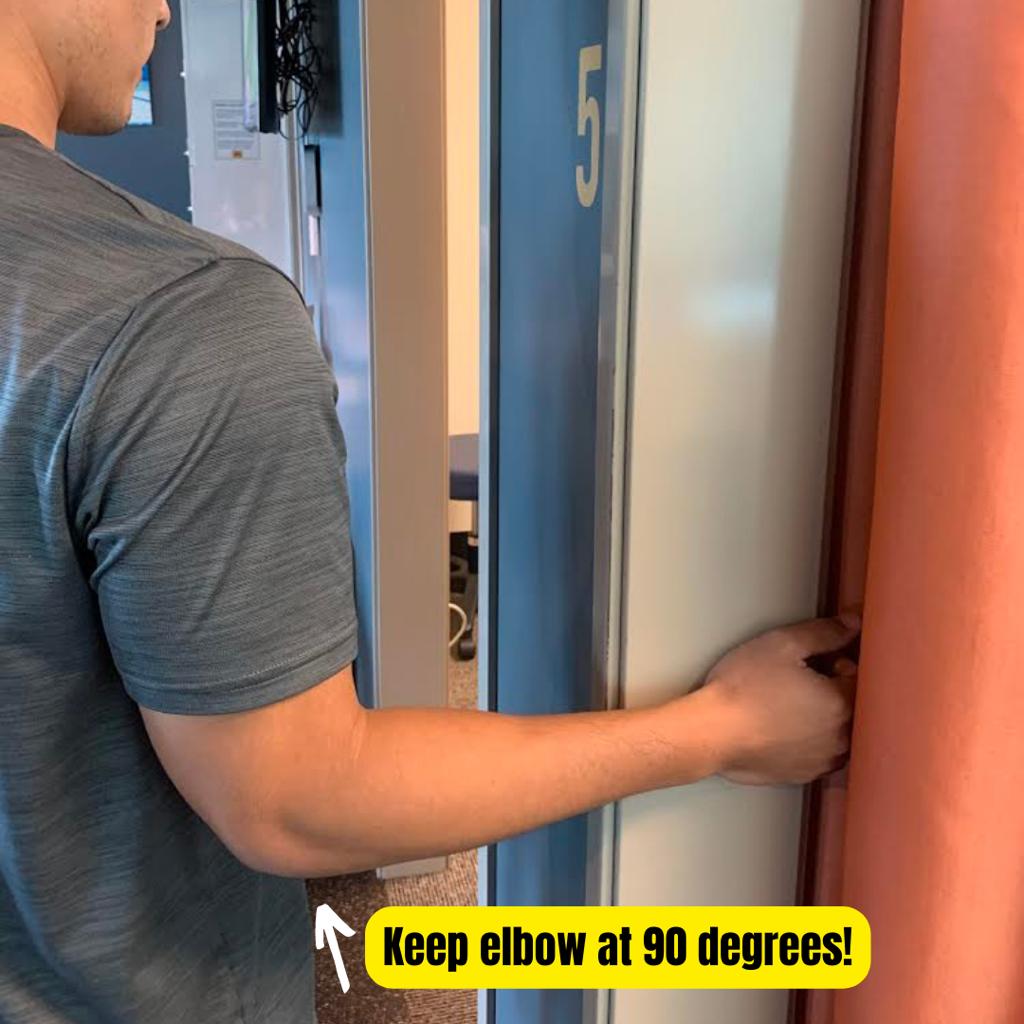 external-rotation-stretch-wall - Jaco Rehab